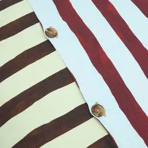DAMSON MADDER Striped Pet Bed