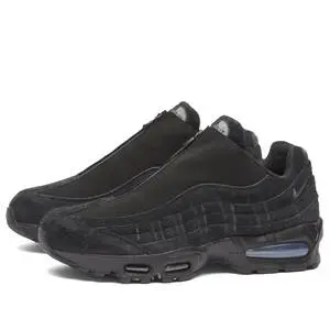 Nike Air Max 95 Big Bubble Zip Sneakers - Black/anthracite Metalic Cool Grey/white