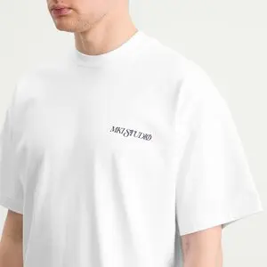 MKI MIYUKI ZOKU Script T-shirt - White