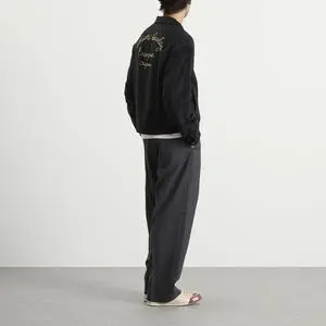 Visvim Norad Brushed Silk Jacket - Black