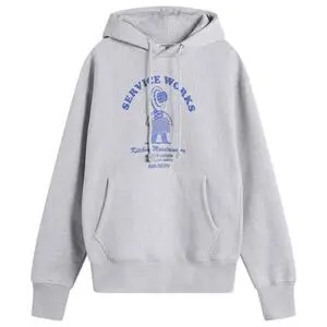 SERVICE WORKS Maintenance Hoodie - Heather Grey