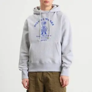 SERVICE WORKS Maintenance Hoodie - Heather Grey