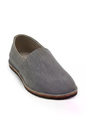 Brunello Cucinelli Canvas Slip-on Espadrilles