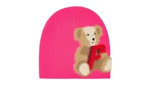 PALACE P Bear Nein Cuff Beanie - Pink