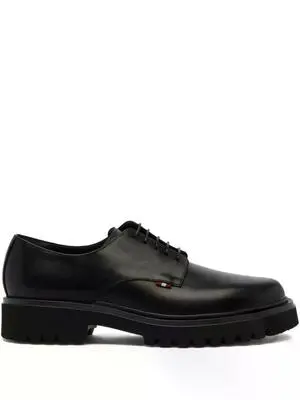 Bally Onyce Leather Derby Shoes