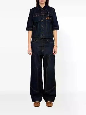 Zadig&Voltaire Kyo Short-sleeve Jacket - Blue