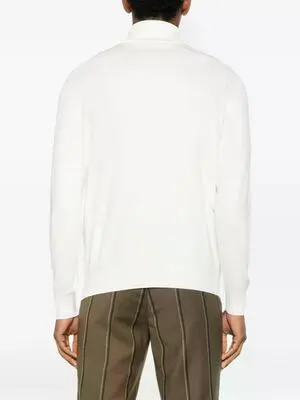 DIKTAT Roll Neck Sweater - White