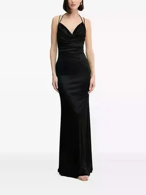 Elisabetta Franchi Open-back Maxi Dress