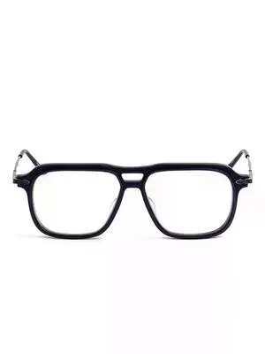 Matsuda Square-frame Glasses - Blue
