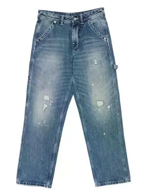 EVISU Distressed Jeans
