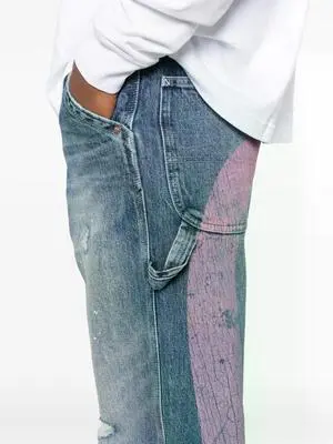EVISU Distressed Jeans