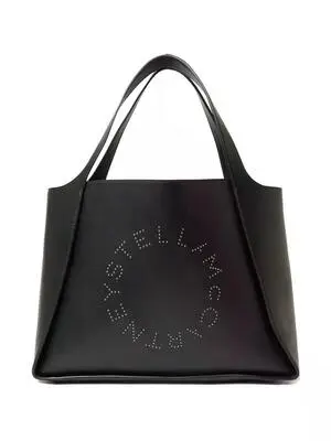 Stella McCartney Logo-detail Tote - Black