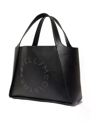 Stella McCartney Logo-detail Tote - Black