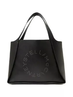 Stella McCartney Logo-detail Tote - Black