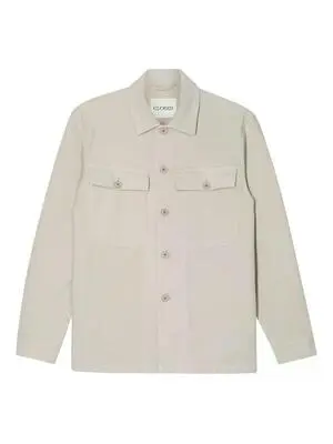 Closed Double-pocket Shirt Jacket