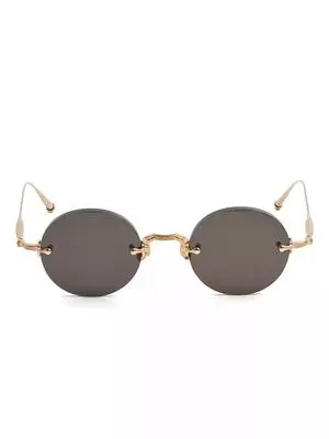 Matsuda Round-frame Sunglasses - Gold
