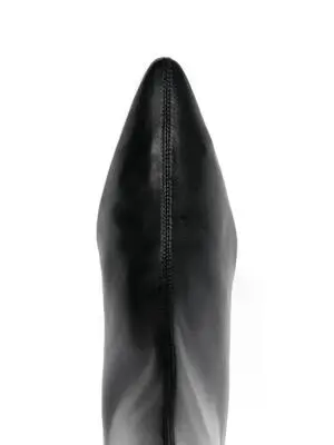 Dear Frances Topo Pointed Leather Bootie