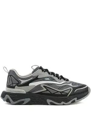 Karl Lagerfeld Logo Detail Sneakers - Grey