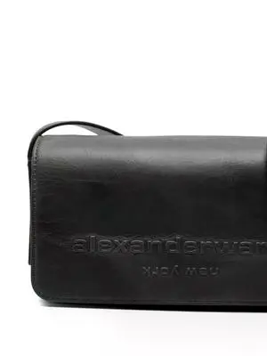Alexander Wang Punch Flap Crossbody Bag - Black