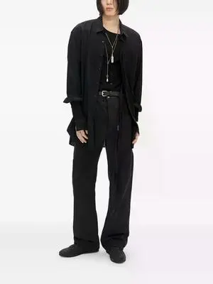 ANN DEMEULEMEESTER Leo Buttoned Cotton Top