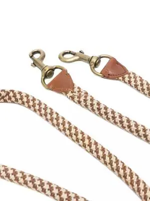 POLDO DOG COUTURE Braided Leather Dog Leash