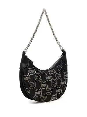 Karl Lagerfeld Rhinestone-embellished Shoulder Bag