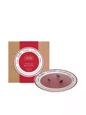 BACI MILANO Piccolo 200g Caro Babbo Natale Candle - Red