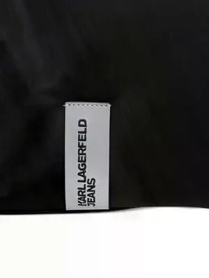 Karl Lagerfeld Logo-strap Tote Bag