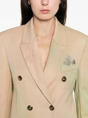 Elisabetta Franchi Double-breasted Buttoned Blazer