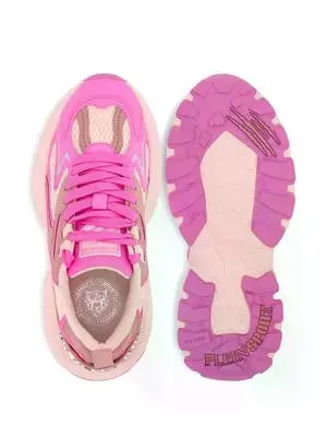 PLEIN SPORT Pulse X Mesh Sneakers - Pink