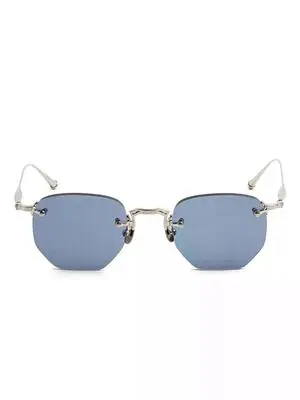 Matsuda Geometric-frame Sunglasses - Silver