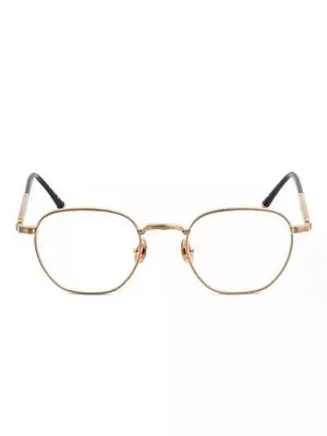 Matsuda Round-frame Glasses - Gold