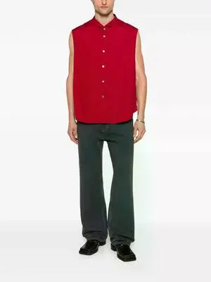 Our Legacy Sleeveless Buttoned Shirt