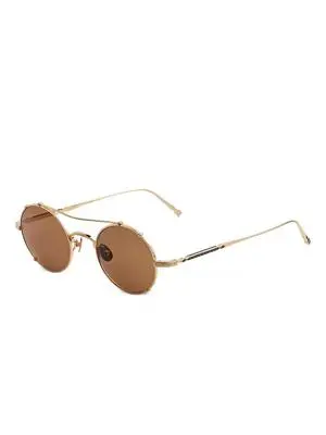 Matsuda Round Frame Sunglasses - Gold
