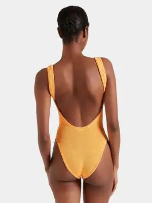 Hunza G Square Neck One-piece Swimsuit