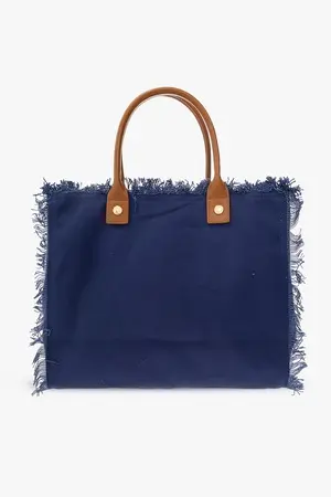 Melissa Odabash Cap Ferrat' Shopper Bag - Navy Blue