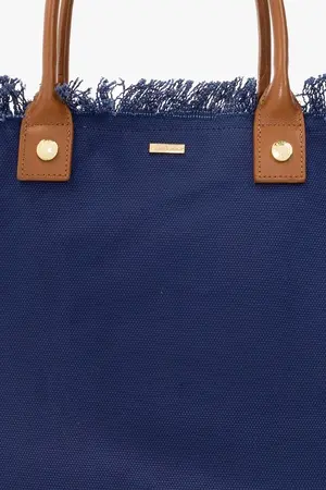Melissa Odabash Cap Ferrat' Shopper Bag - Navy Blue