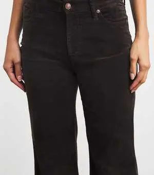 7 For All Mankind Velvet Retro Flared Jeans