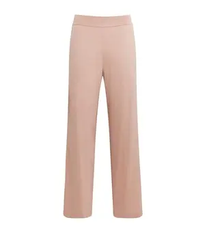 Derek Rose Micro Modal Lara Pyjama Bottoms - Beige