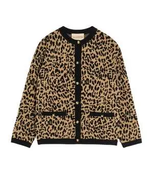 Animal Print Cardigans For Women