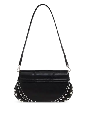JIMMY CHOO Shoulder Bag With Stud And Pearl Applique