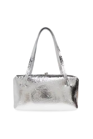 JIL SANDER Rectangular Shoulder Bag - Silver