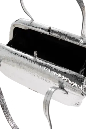 JIL SANDER Rectangular Shoulder Bag - Silver