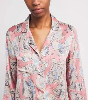 Derek Rose Silk Brindisi Pyjama Set