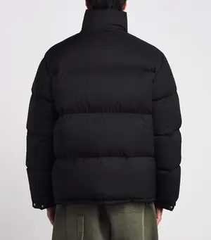 Auralee Ripstop Down Puffer Jacket - Black