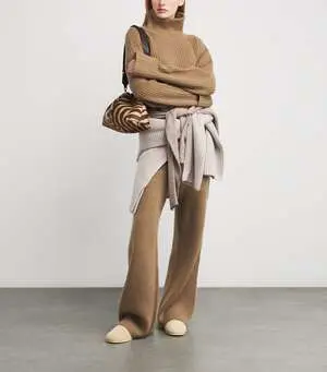 Le Kasha Organic Cashmere Galway Sweater