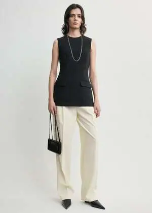 TOTEME Sleeveless Pocket Top