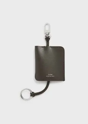 TOTEME Leather Keyring - Brown