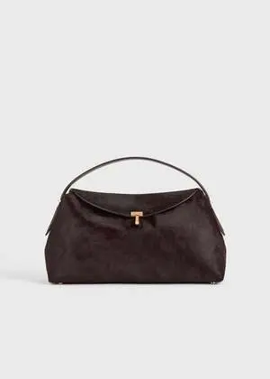 TOTEME T-lock Pony Hair Top Handle