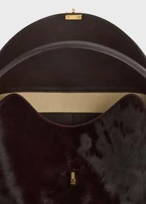 TOTEME T-lock Pony Hair Top Handle